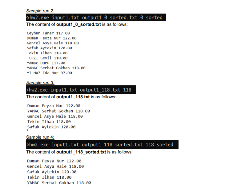 Solved In this assignment, you are going to write a C | Chegg.com