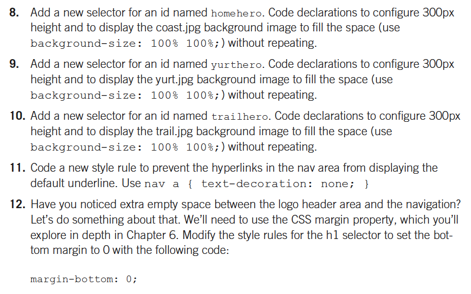 Solved WebDesign Assignment, please DON'T copy the answered | Chegg.com