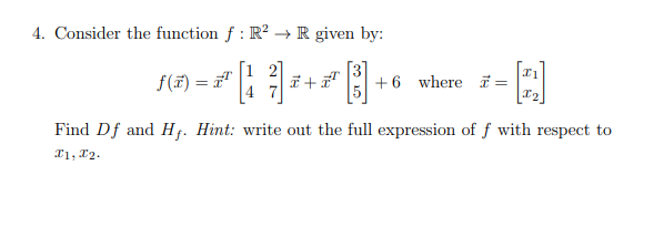 Solved 4. Consider the function f:R→ R given by: 2] 21 f(7) | Chegg.com