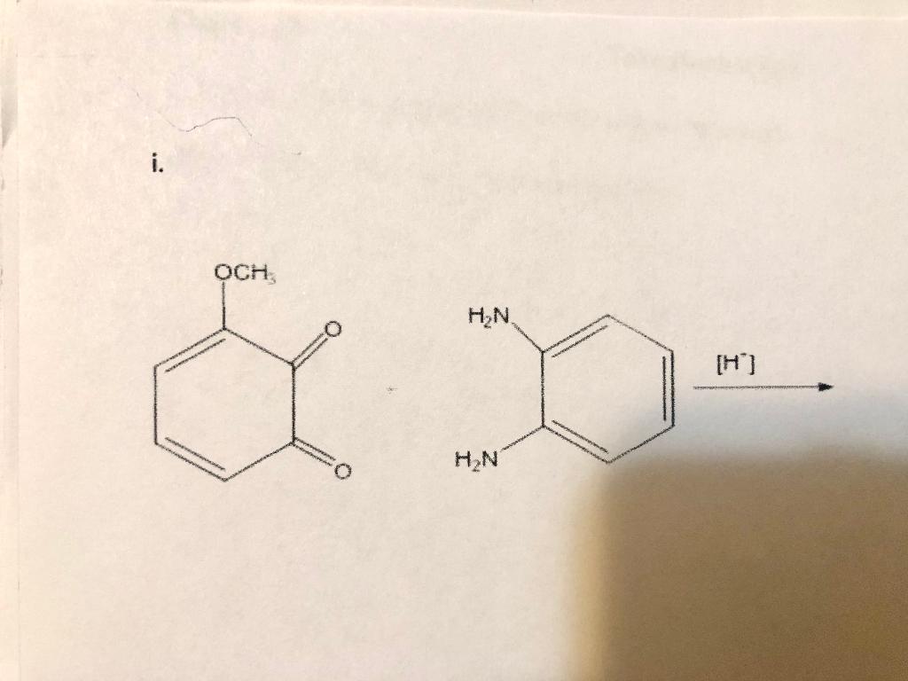 Solved i. OCH HN [H) HN | Chegg.com