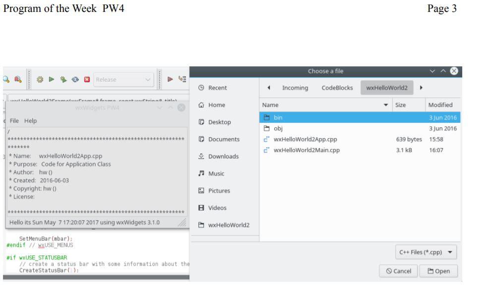 Solved Program of the Week PW4 Page 1 This week is going to | Chegg.com