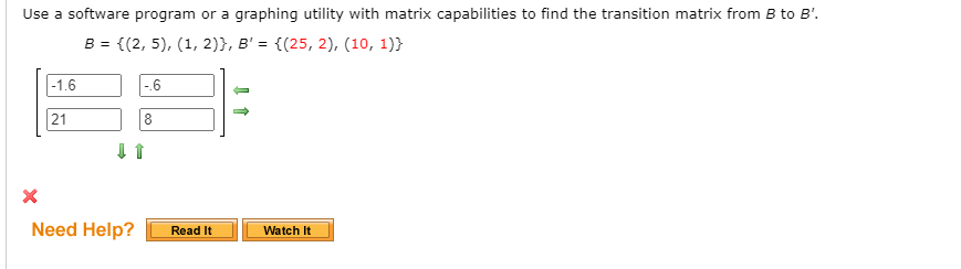 Solved Use a software program or a graphing utility with | Chegg.com