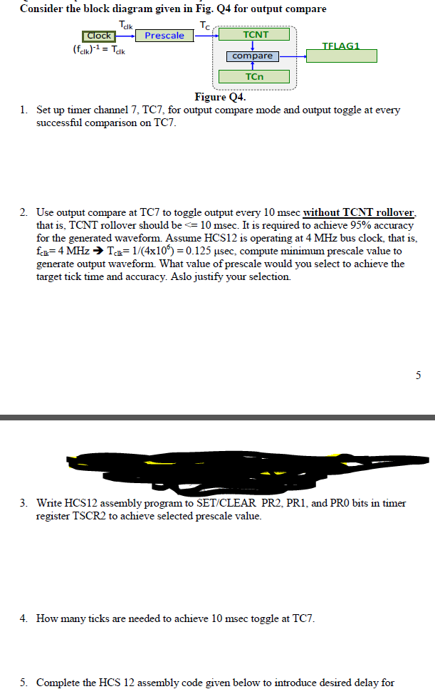Solved Consider the block diagram given in Fig. Q4 for | Chegg.com