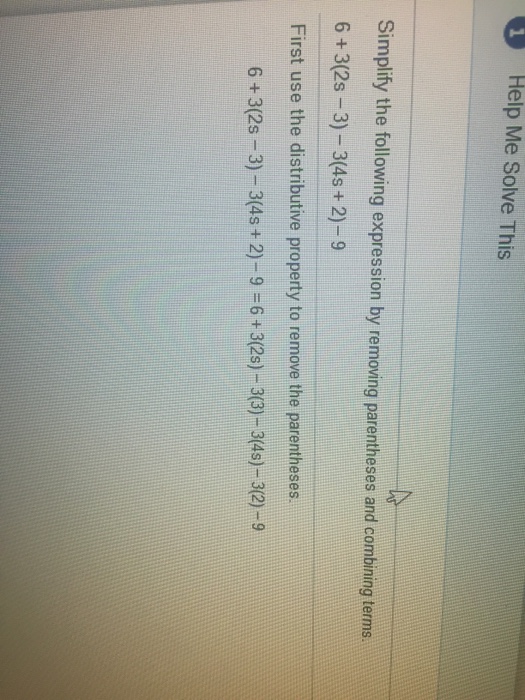 Solved Simplify the following expression by removing | Chegg.com
