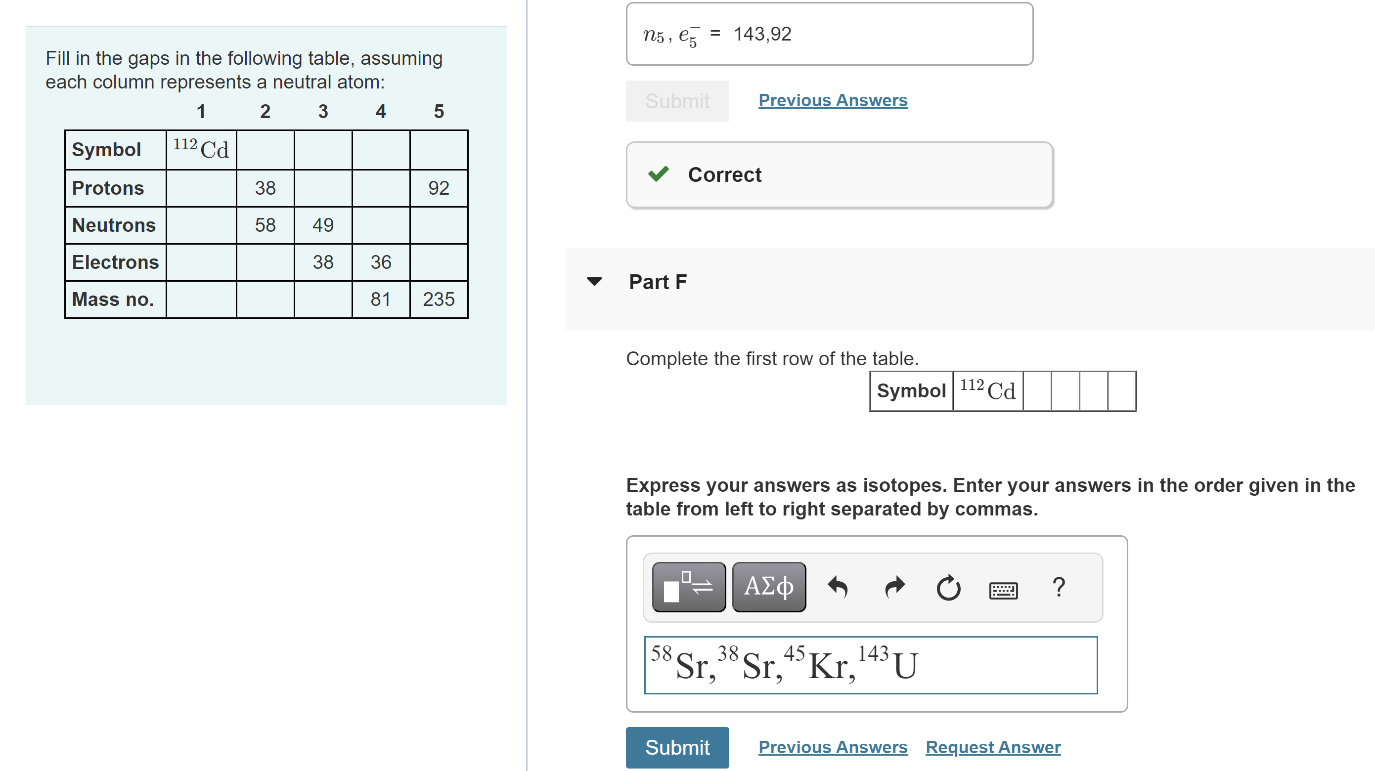 Solved Fill in the gaps in the following table, assuming | Chegg.com