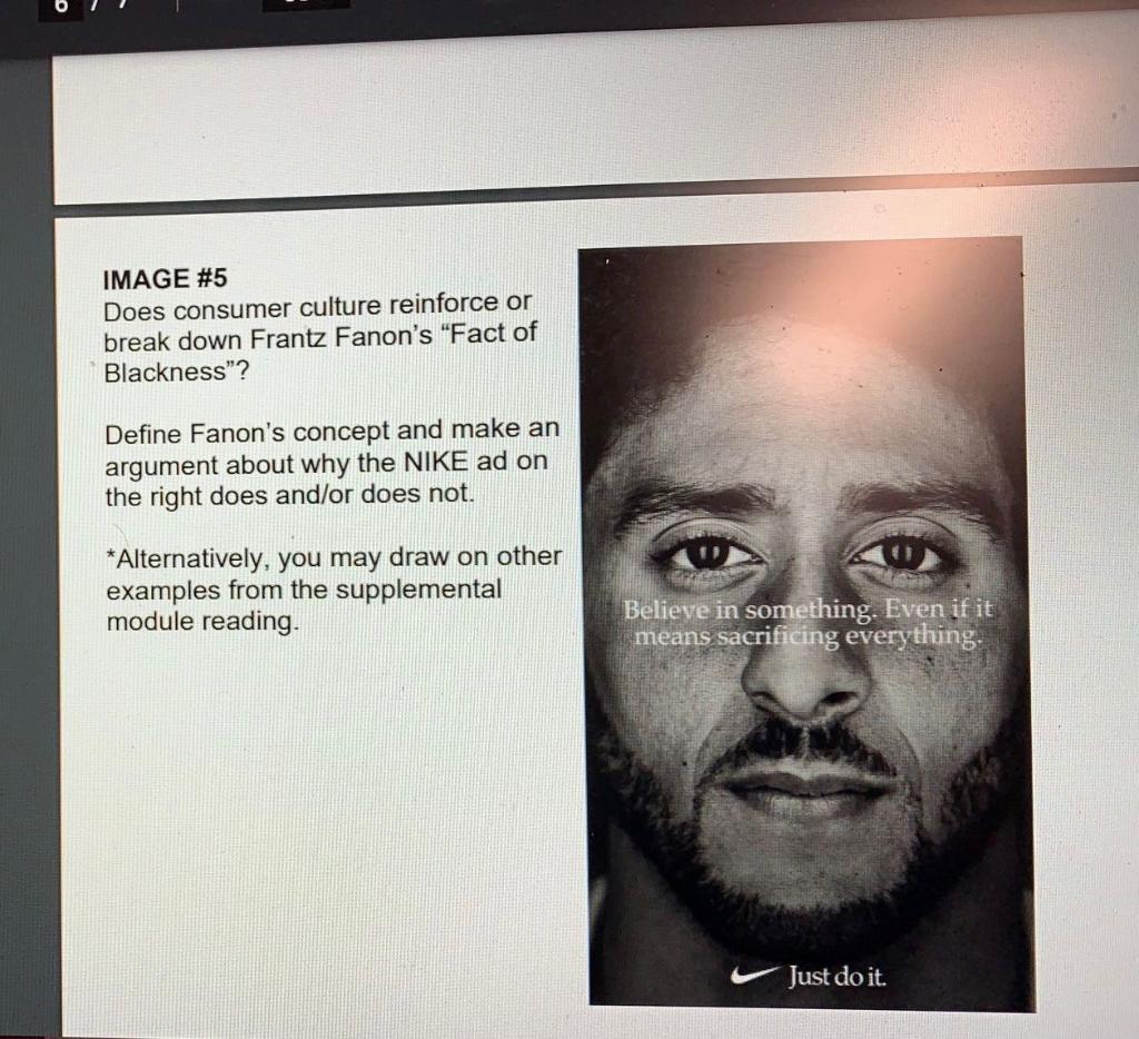 Solved IMAGE #5 Does consumer culture reinforce or break | Chegg.com
