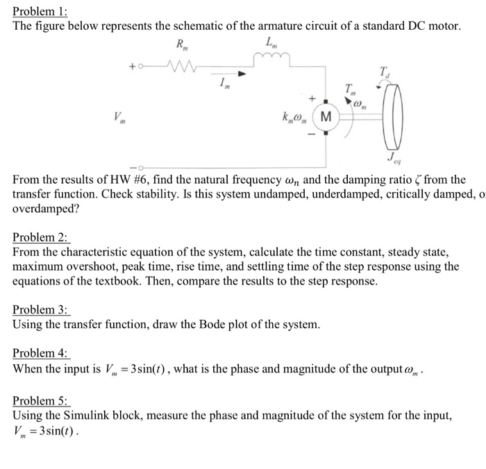 Problem 1 The figure below represents the schematic | Chegg.com