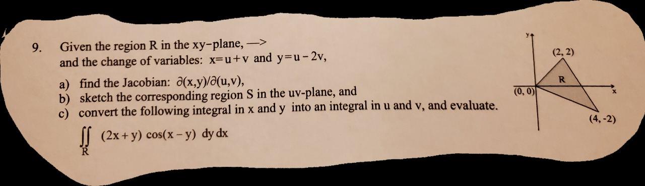Solved Hi, I need help with my multivariable calc problem | Chegg.com