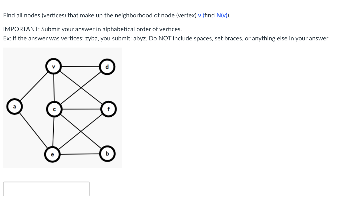 Solved Find all nodes (vertices) that make up the | Chegg.com