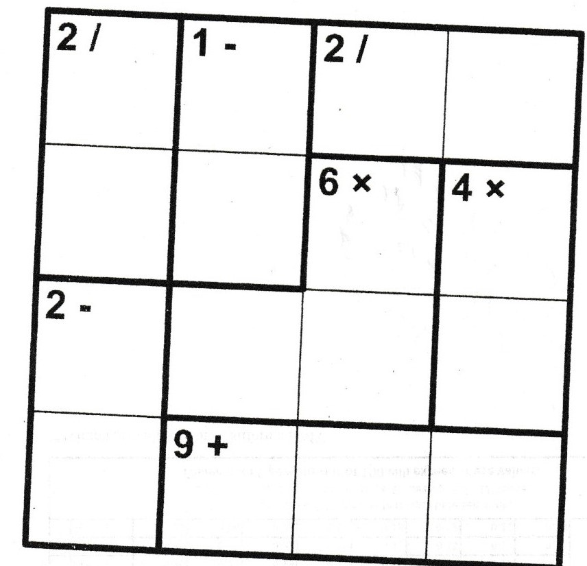 Fill in all squares so that all operations are | Chegg.com