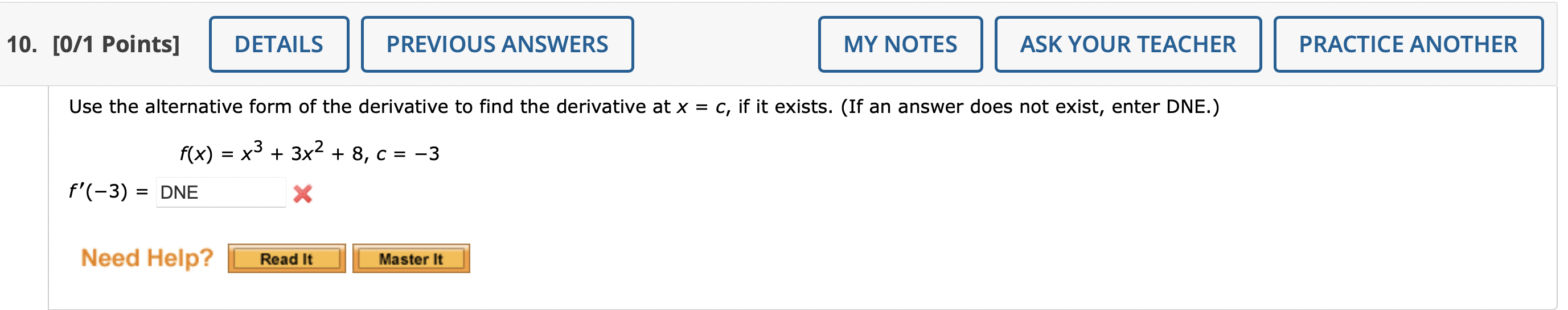 Solved Use the alternative form of the derivative to find | Chegg.com