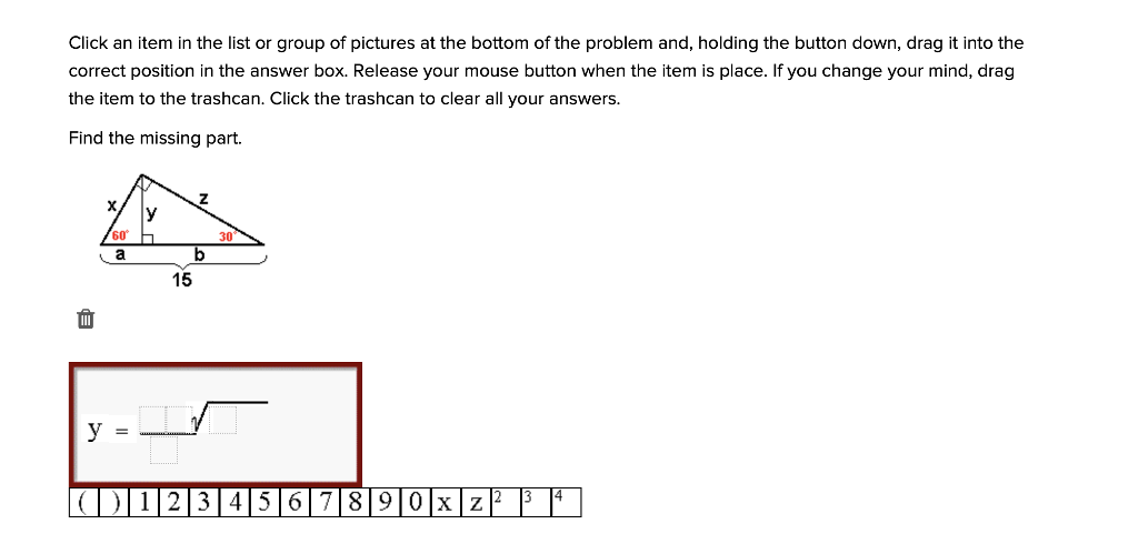 Solved Click an item in the list or group of pictures at the | Chegg.com
