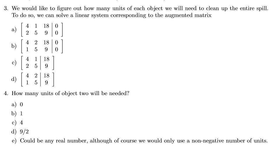 Solved 2. Suppose T : R4 + R4 is a linear transformation, | Chegg.com