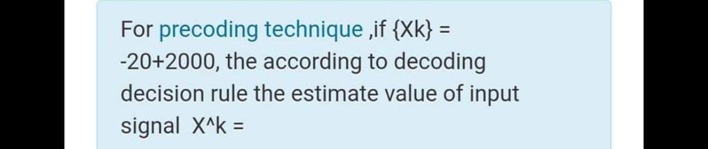Solved Synchronization between transmitter and receiver is | Chegg.com