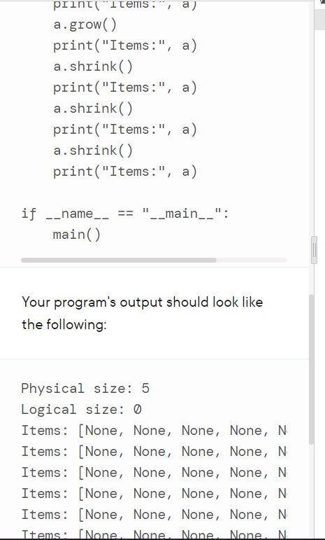 Solved Instructions The and methods should use the | Chegg.com