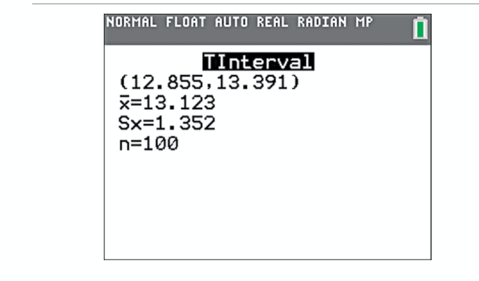 Solved \begin{tabular}{l} NORMiL FLOAT AUTO RERL RADIAN MP | Chegg.com