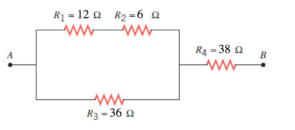 Solved 1. The drawing shows three different resistors in two | Chegg.com
