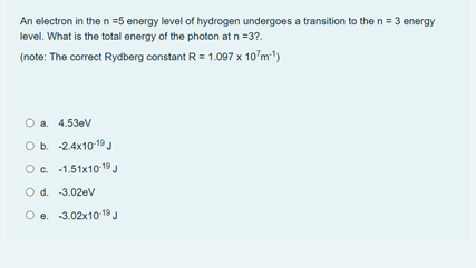 Solved The photoelectric work function for copper is 4.5eV. | Chegg.com
