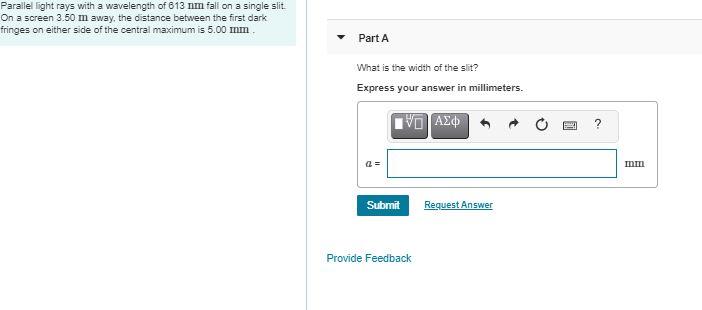 Solved Parallel light rays with a wavelength of 813 nm fall | Chegg.com