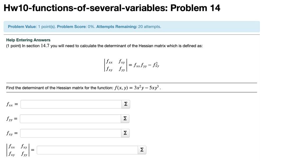 Solved Hw10 Functions Of Several Variables Problem 14