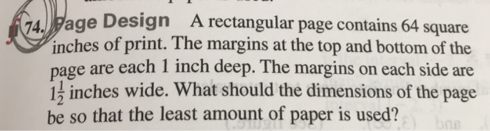 Solved ge Design A rectangular page contains 64 square | Chegg.com
