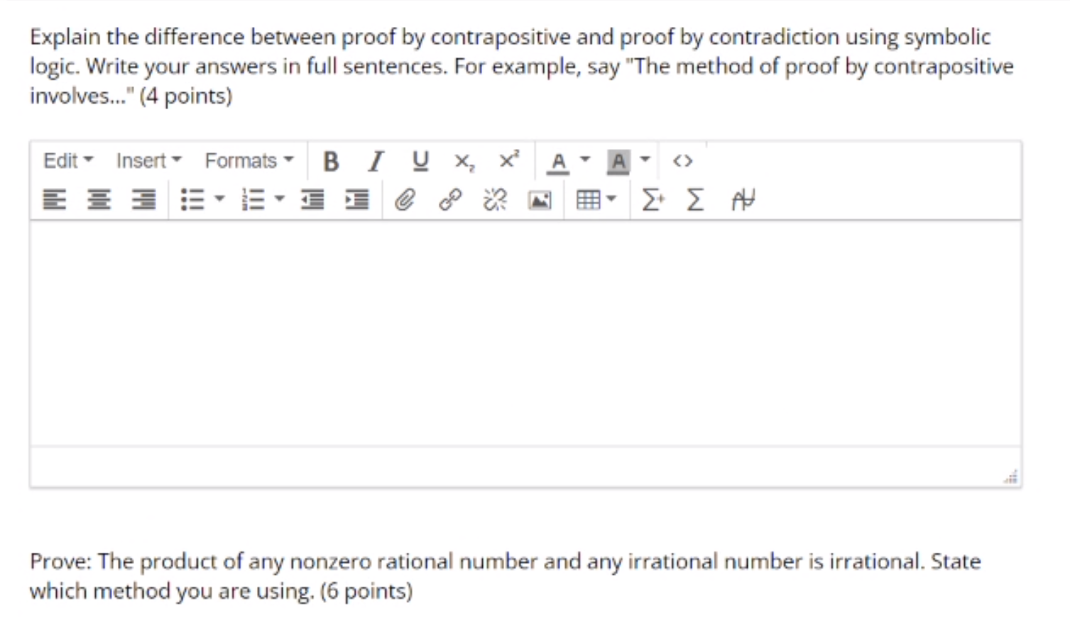 Solved Explain the difference between proof by | Chegg.com