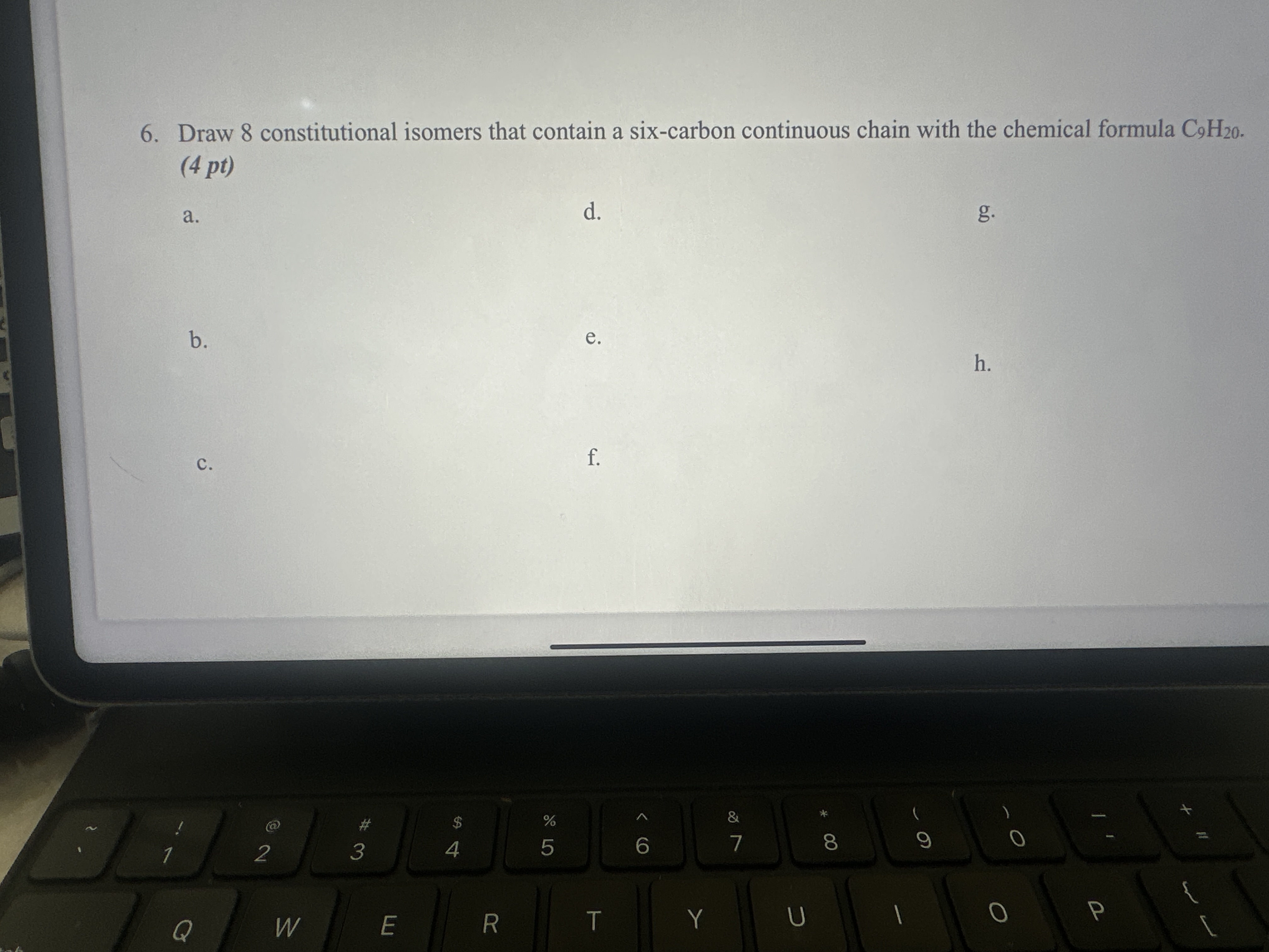 Solved Draw 8 ﻿constitutional isomers that contain a | Chegg.com