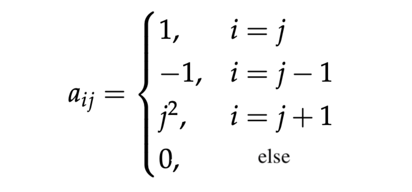 Solved The matrix An=(aij) is given.Proove the determinant | Chegg.com