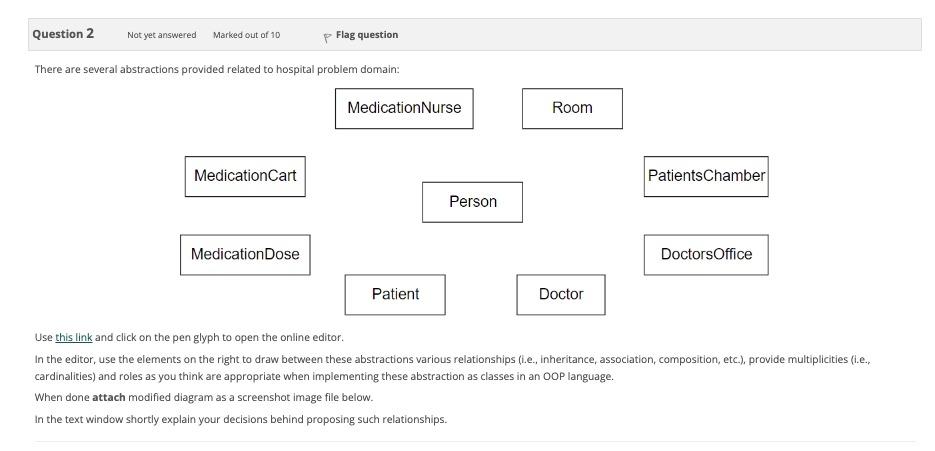 Solved Please draw the diagram in any online editor and | Chegg.com