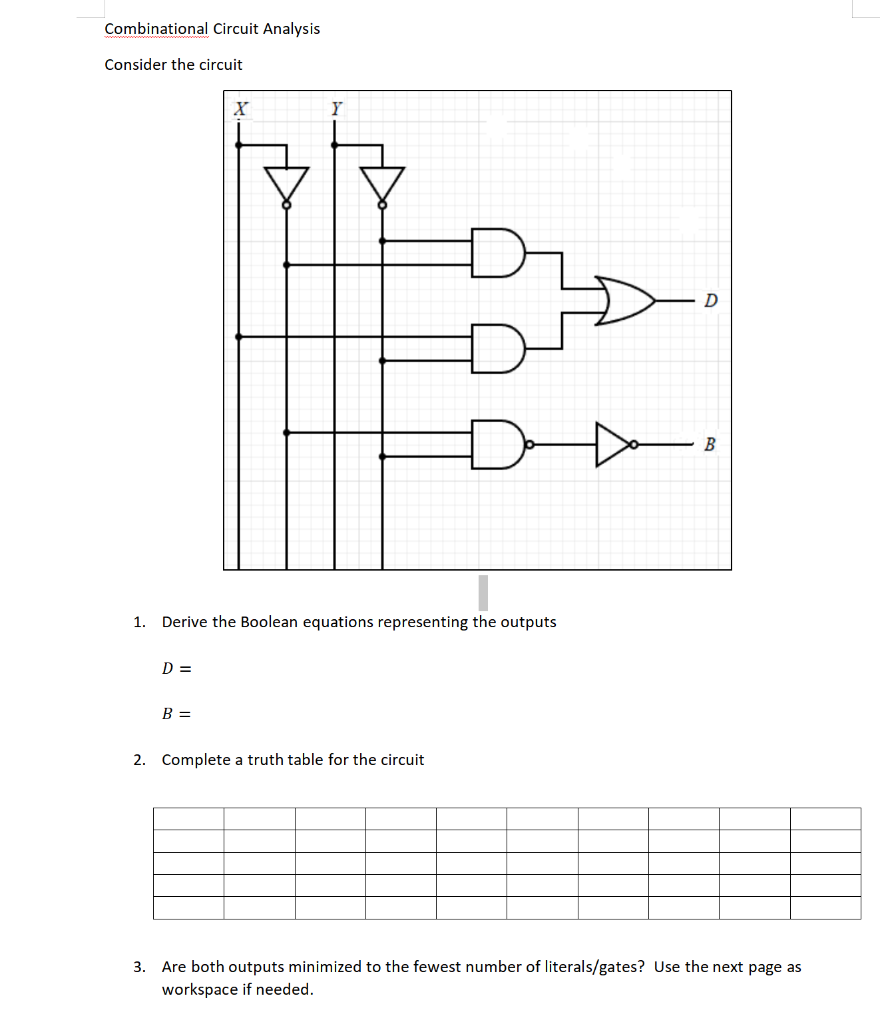 Solved Instructions: Perform the requested circuit analysis. | Chegg.com