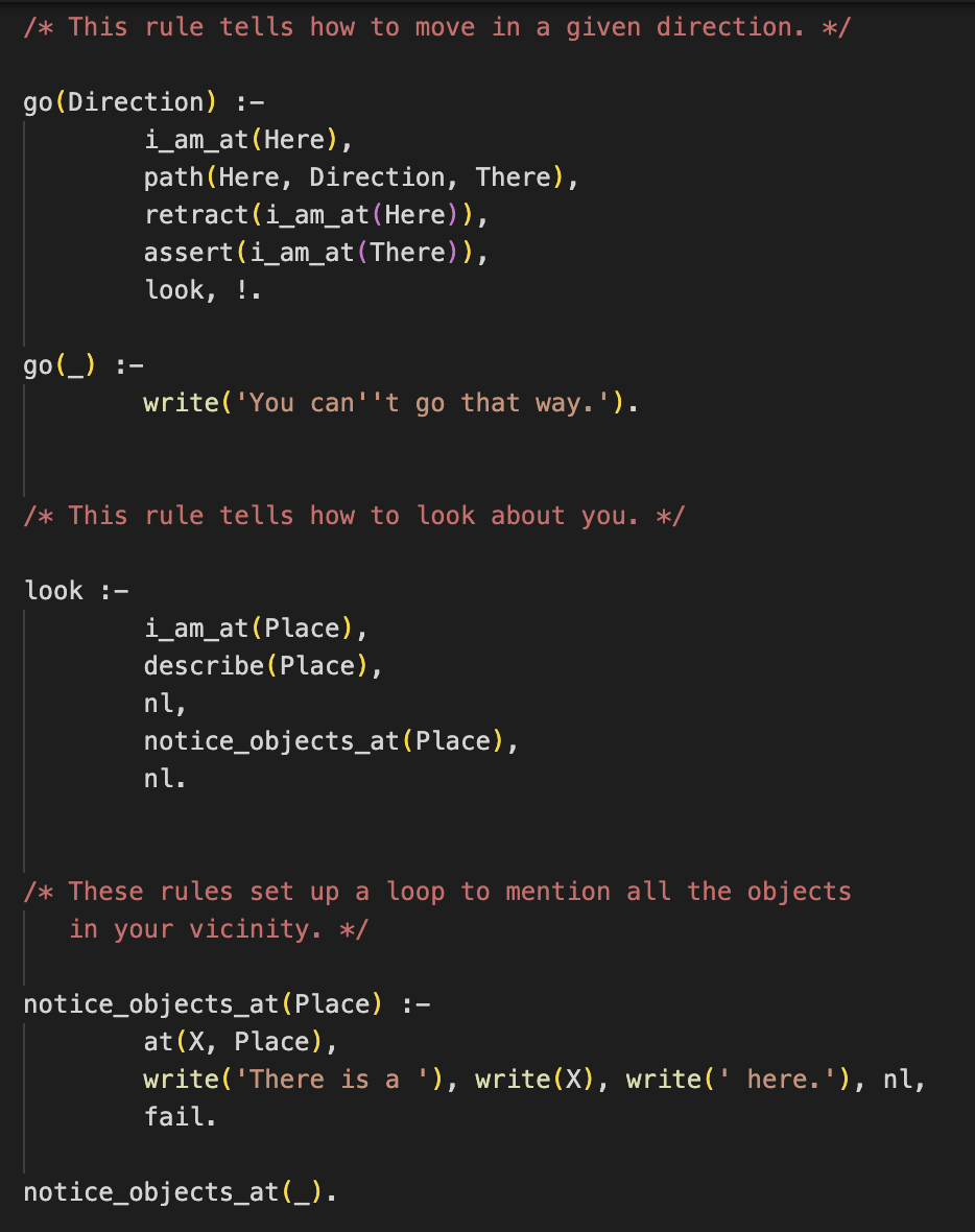 Solved Hello down below have attach some prolog code that is | Chegg.com