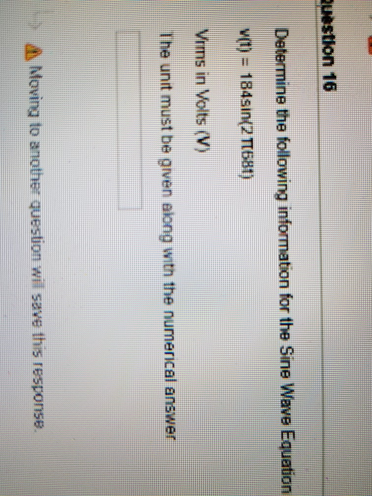 Solved Determine the following imformation for the Sine Wave | Chegg.com