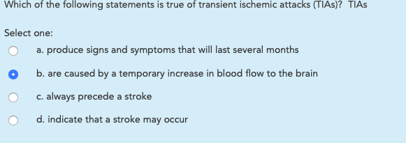 Solved Which of the following statements is true of | Chegg.com