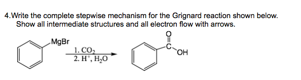 Solved 4.Write the complete stepwise mechanism for the | Chegg.com