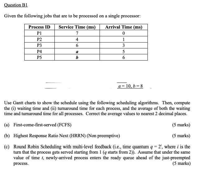 Solved OPERATING SYSTEMS Questions Can you please help me | Chegg.com