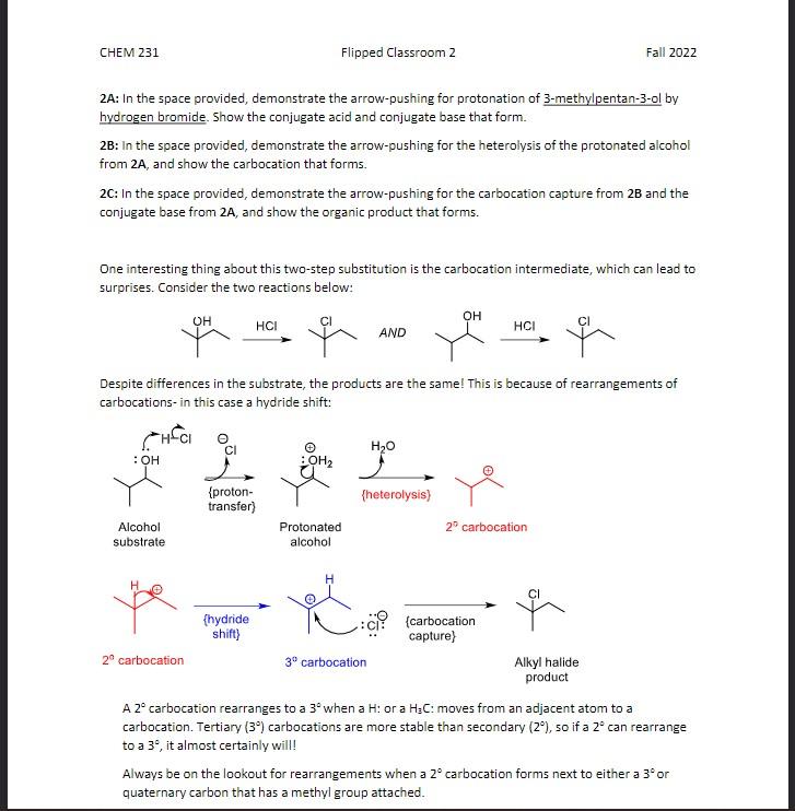 Solved 2A: In the space provided, demonstrate the | Chegg.com