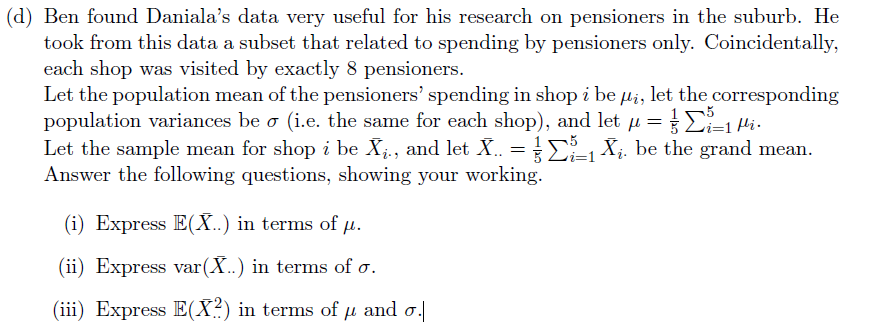 Solved A small but last part of Question 3 (12 | Chegg.com