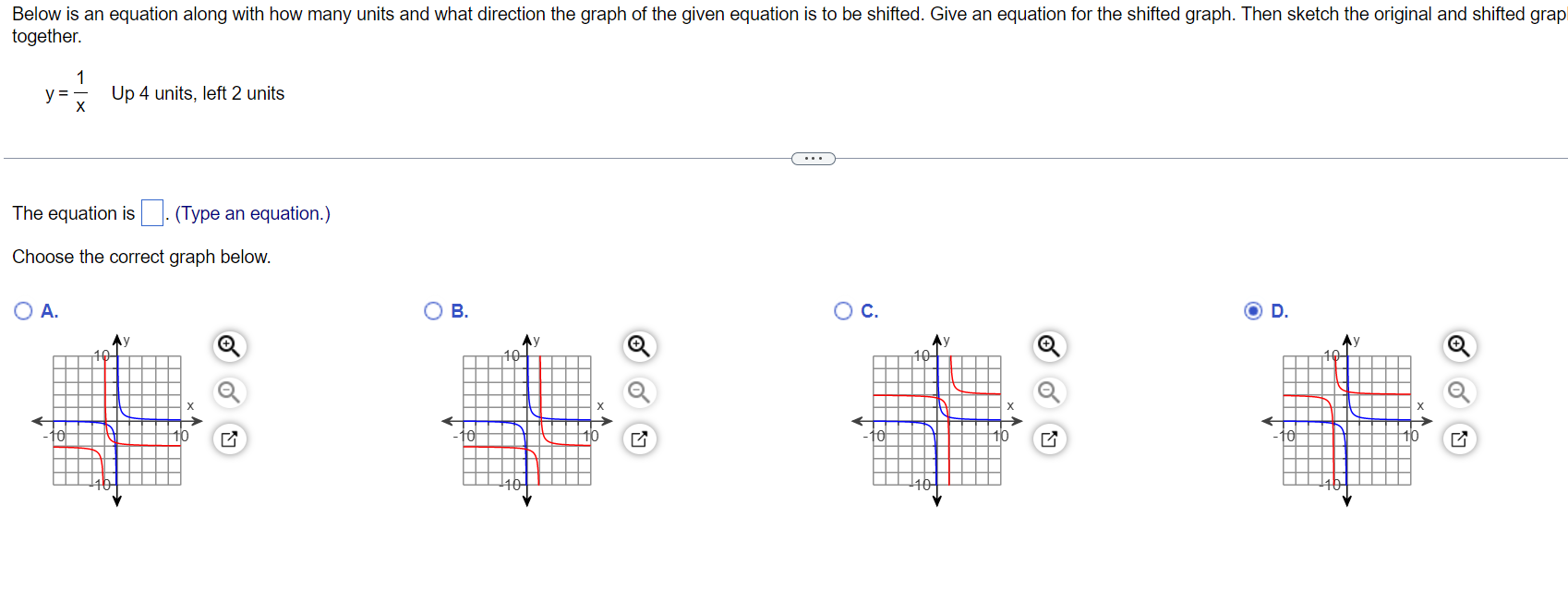 Solved Below is an equation along with how many units and | Chegg.com