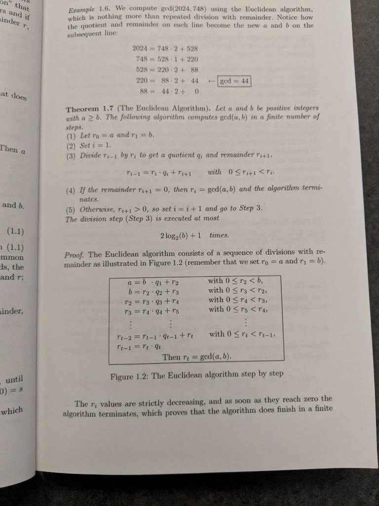 Solved Write a function that implements the Euclidean | Chegg.com