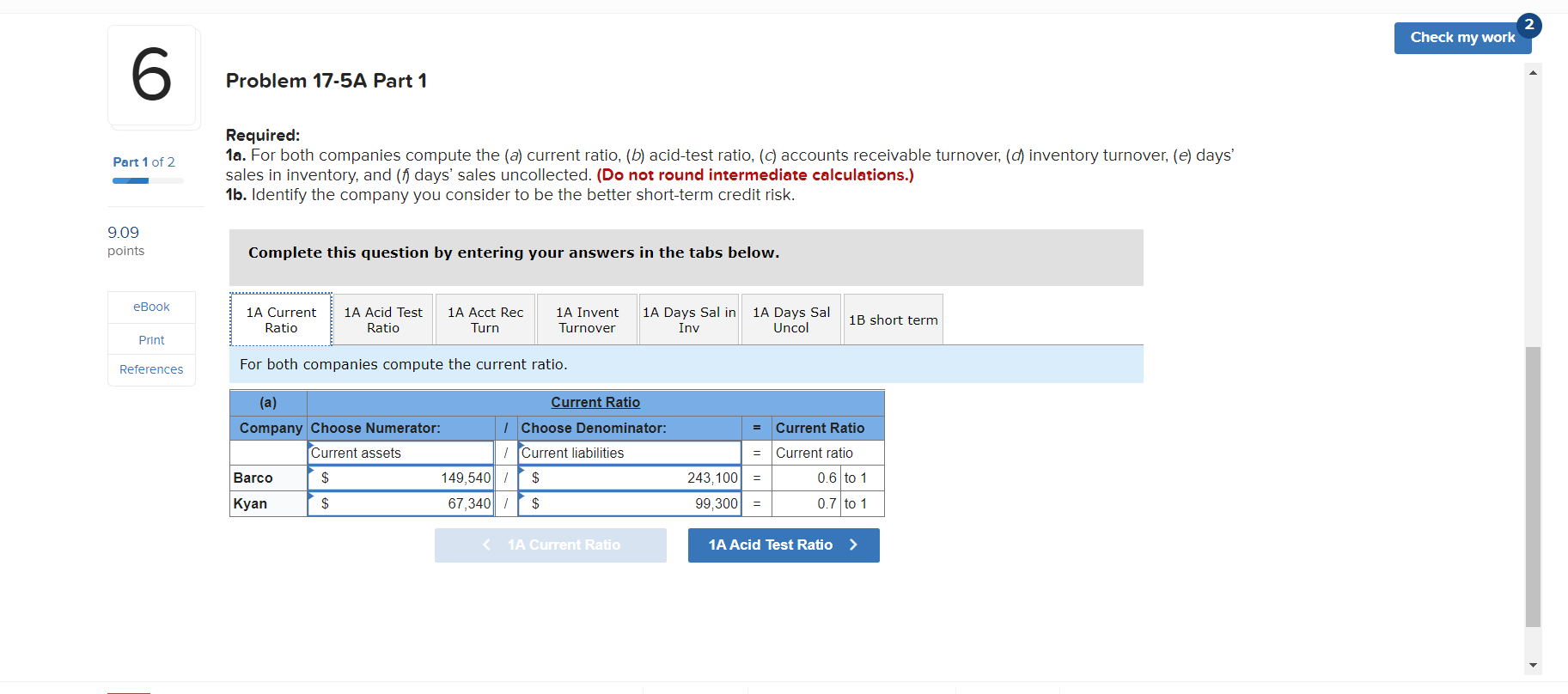 Solved Chapter 17 Homework Required i Saved Help Save & Exit | Chegg.com