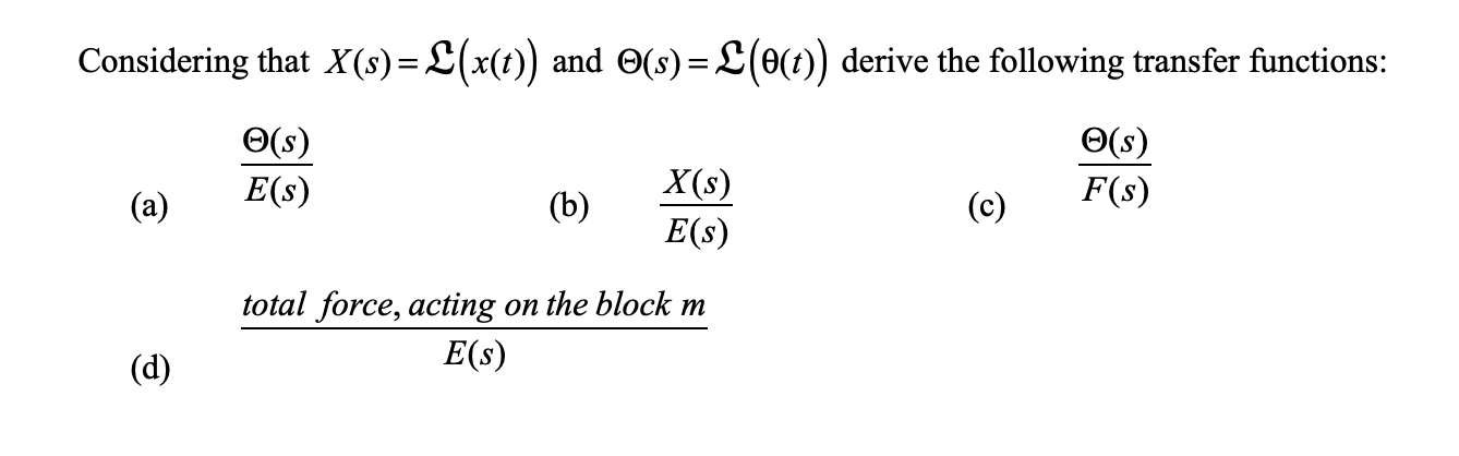 An electromechanical system is shown in Fig. 3 below. | Chegg.com