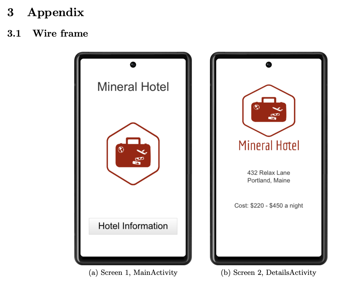 Solved Using Android Studio Java GUI Project Hotel App 1 | Chegg.com
