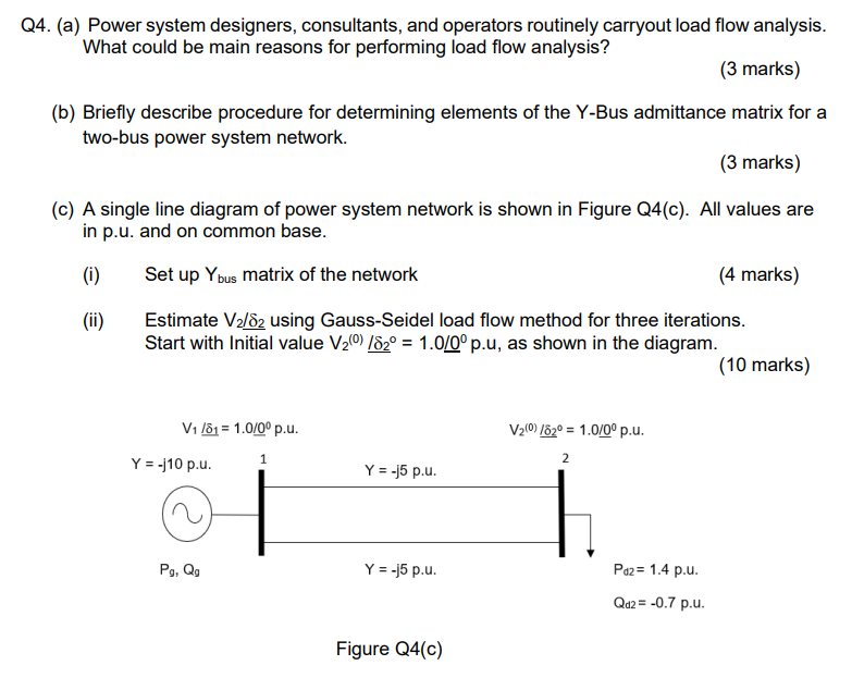 Solved 24. (a) Power system designers, consultants, and | Chegg.com