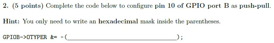 Solved Suppose you wanted to set bits 4, 6, 9 ﻿and 11 ﻿in | Chegg.com