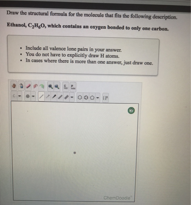 Solved Convert the following molecular model into a skeletal | Chegg.com