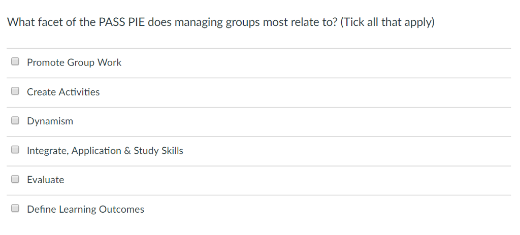 Solved PASS: stands for Peer Assisted Study Sessions; | Chegg.com