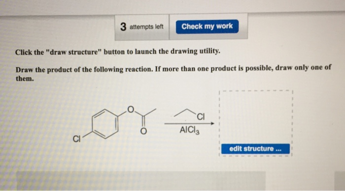 Solved Click The Draw Structure Button To Launch The 