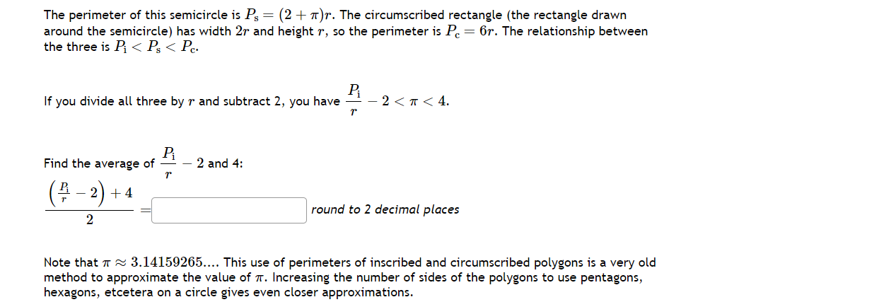 Solved Suppose a rectangle is inscribed in a semicircle of | Chegg.com