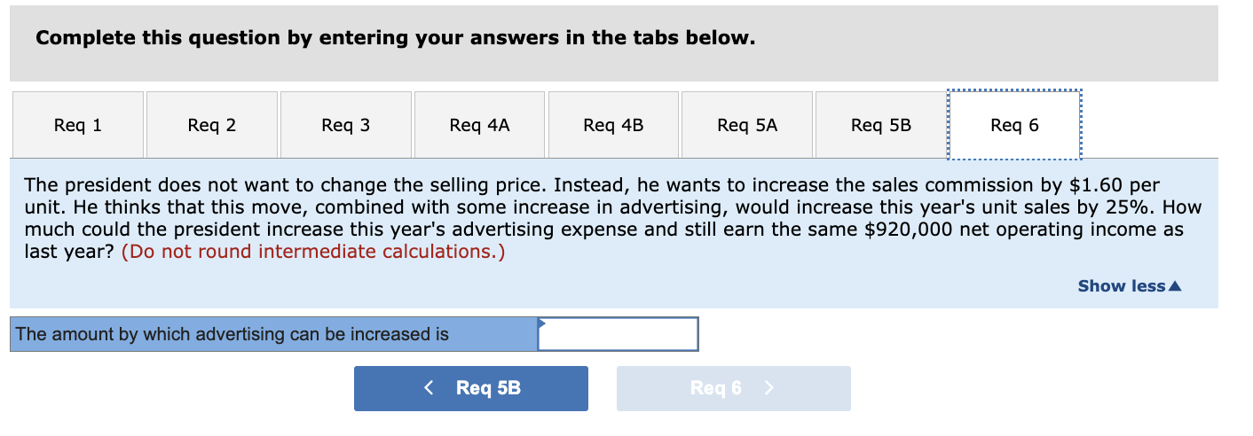 Solved Problem 5-23 (Algo) CVP Applications; Contribution | Chegg.com