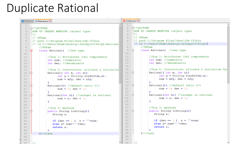 Solved Duplicate RationalModification File Edit Search View | Chegg.com